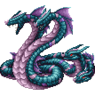 Dragon - False-Headed Hydra Dragon 54 - Dragon Cave